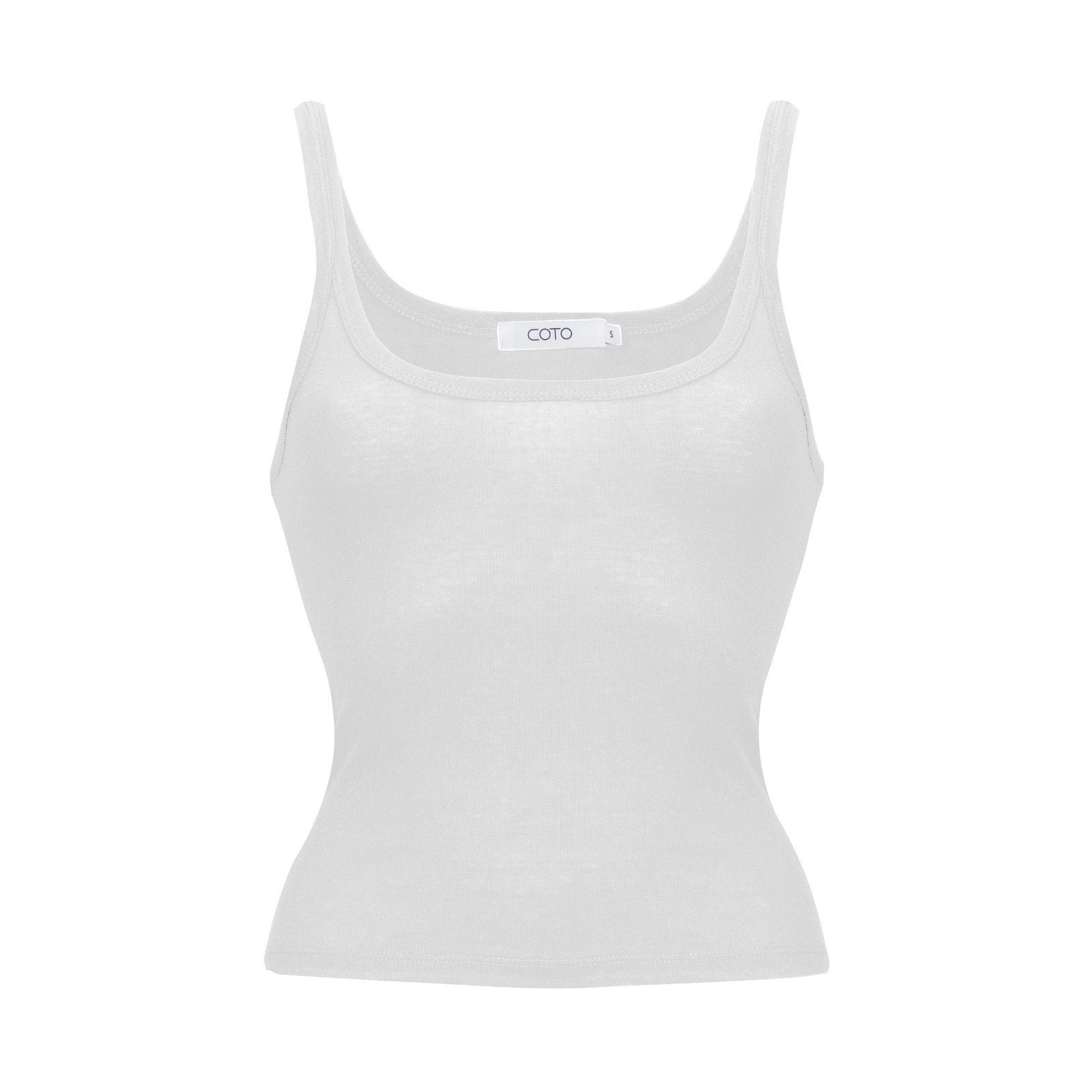 BASIC TANK TOP 024 WHITE – Coconut Love